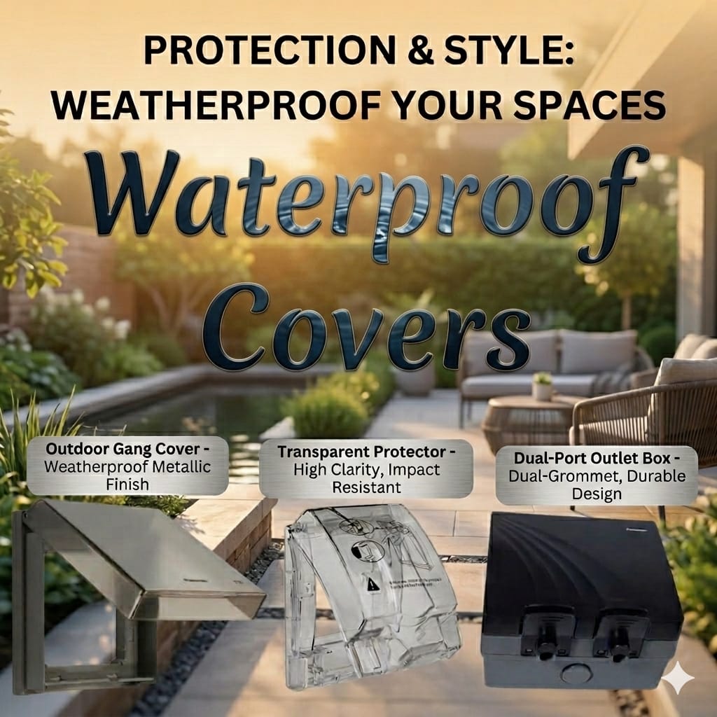 Waterproof Covers for Switches & Sockets – HomeFit