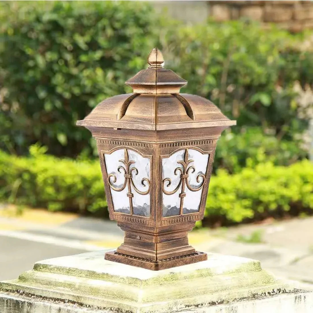 European Style Gate Light (Antique Gold) – HomeFit